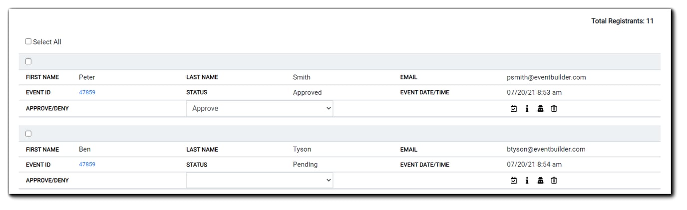 Registrant Management